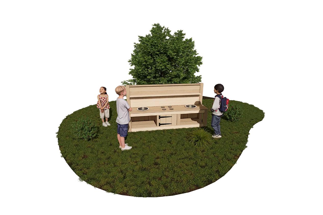 Outdoor Mud Kitchen for Schools & Nurseries | Home Front