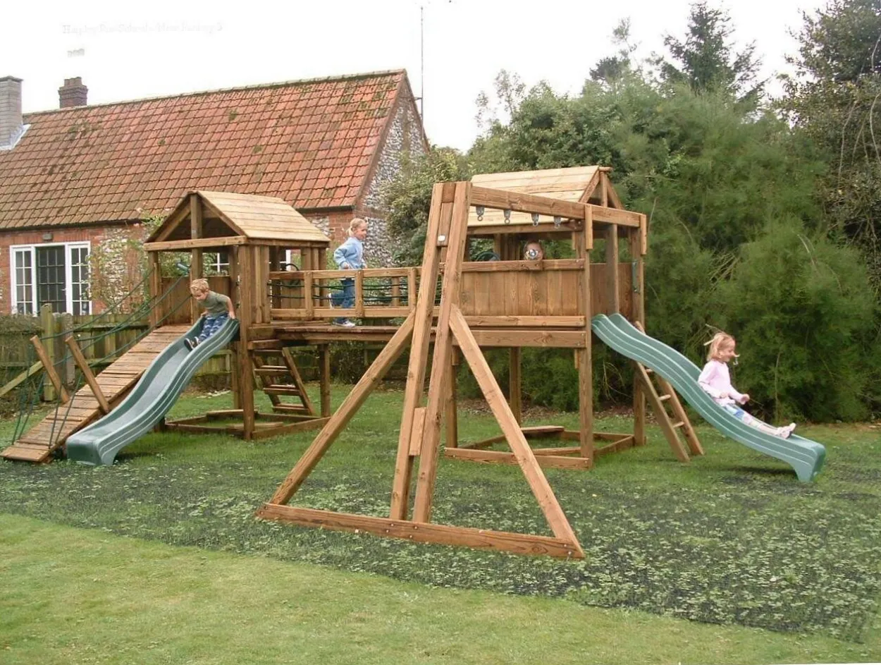 Timber Multiplay Playgrounds & Play Areas | Home Front Outdoor Play