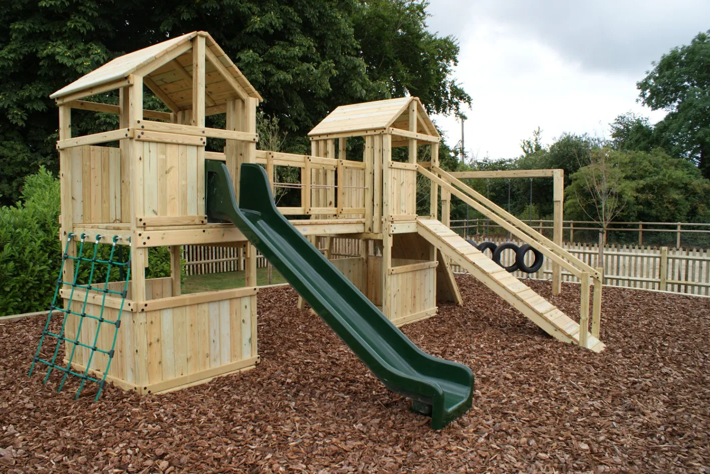Timber Multiplay Playgrounds & Play Areas | Home Front Outdoor Play