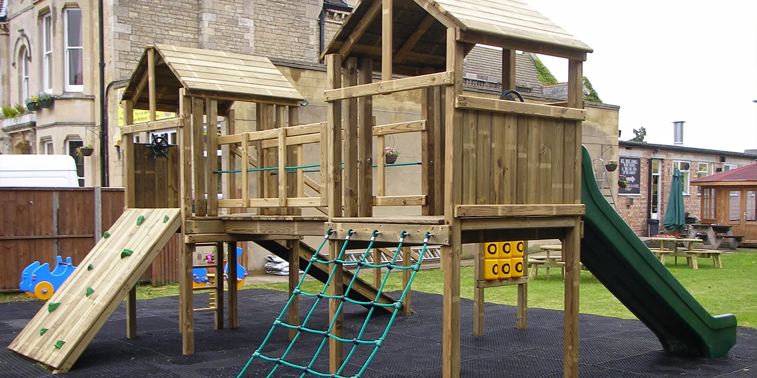 Canyon Clubhouse | Compact Commercial Multiplay Timbers Tower