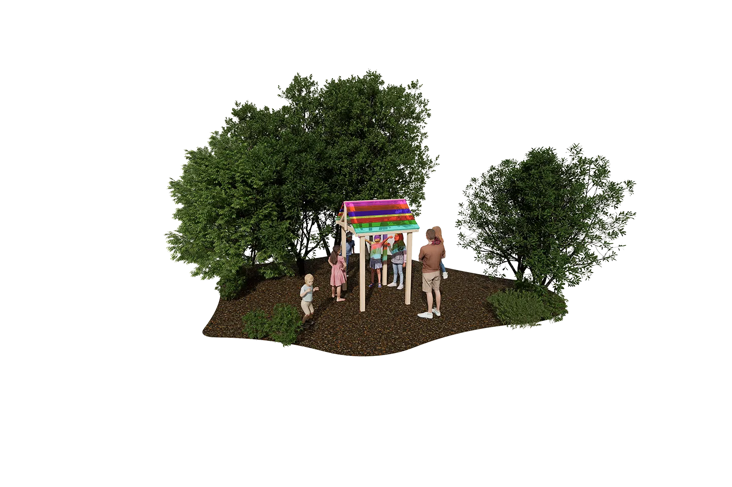 Rainbow tent | Home Front Outdoor Play