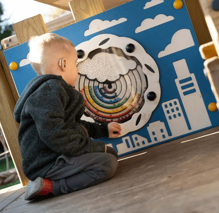 Sensory activity panels | Home Front Outdoor Play