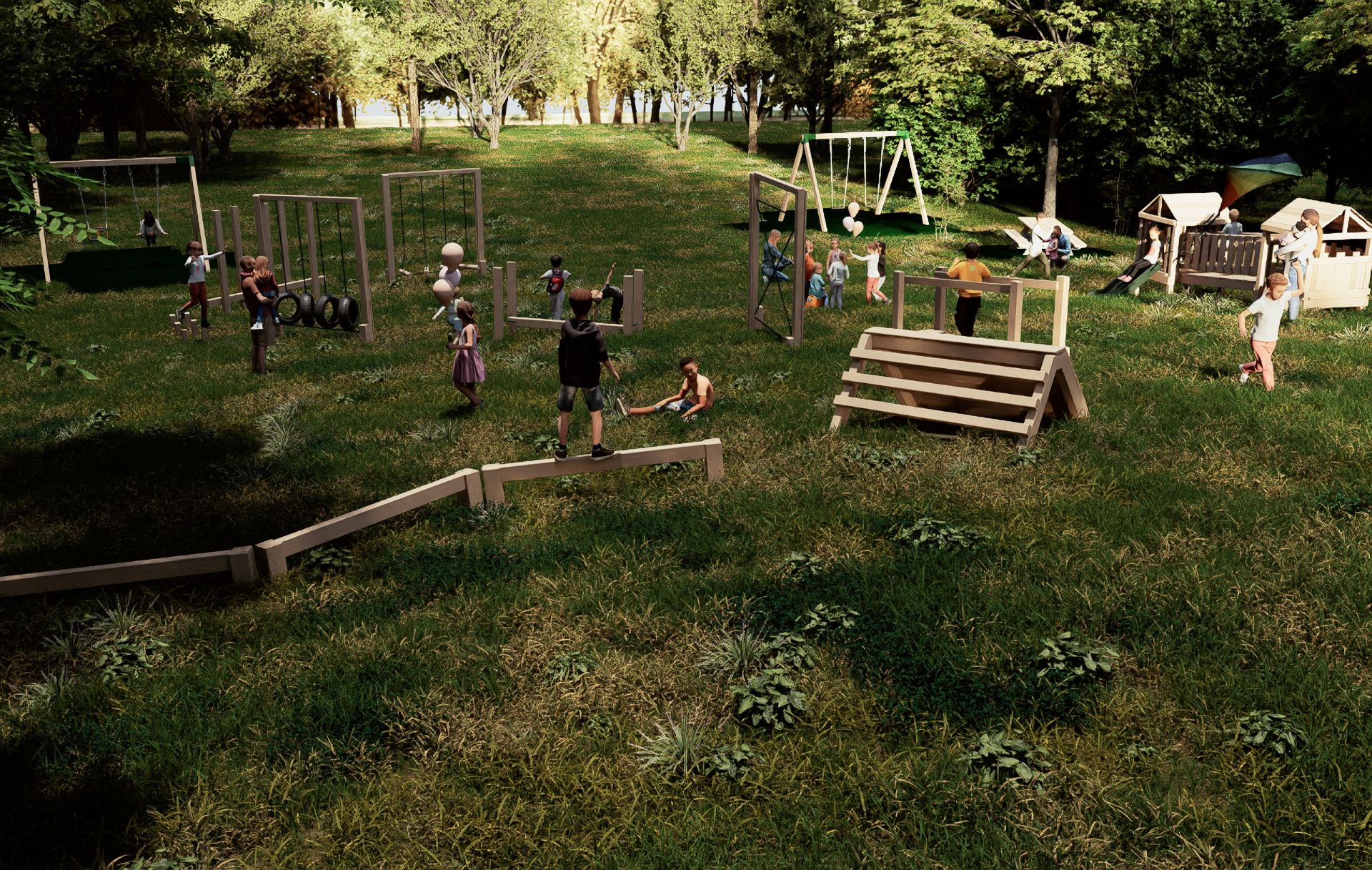 Mere Town Council | Case Study | Home Front Outdoor Play